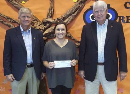 Albritton presents check to APL - Atmore News