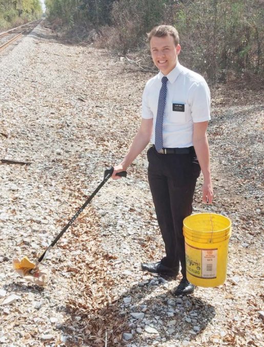 Young LDS elders helping keep city clean - Atmore News